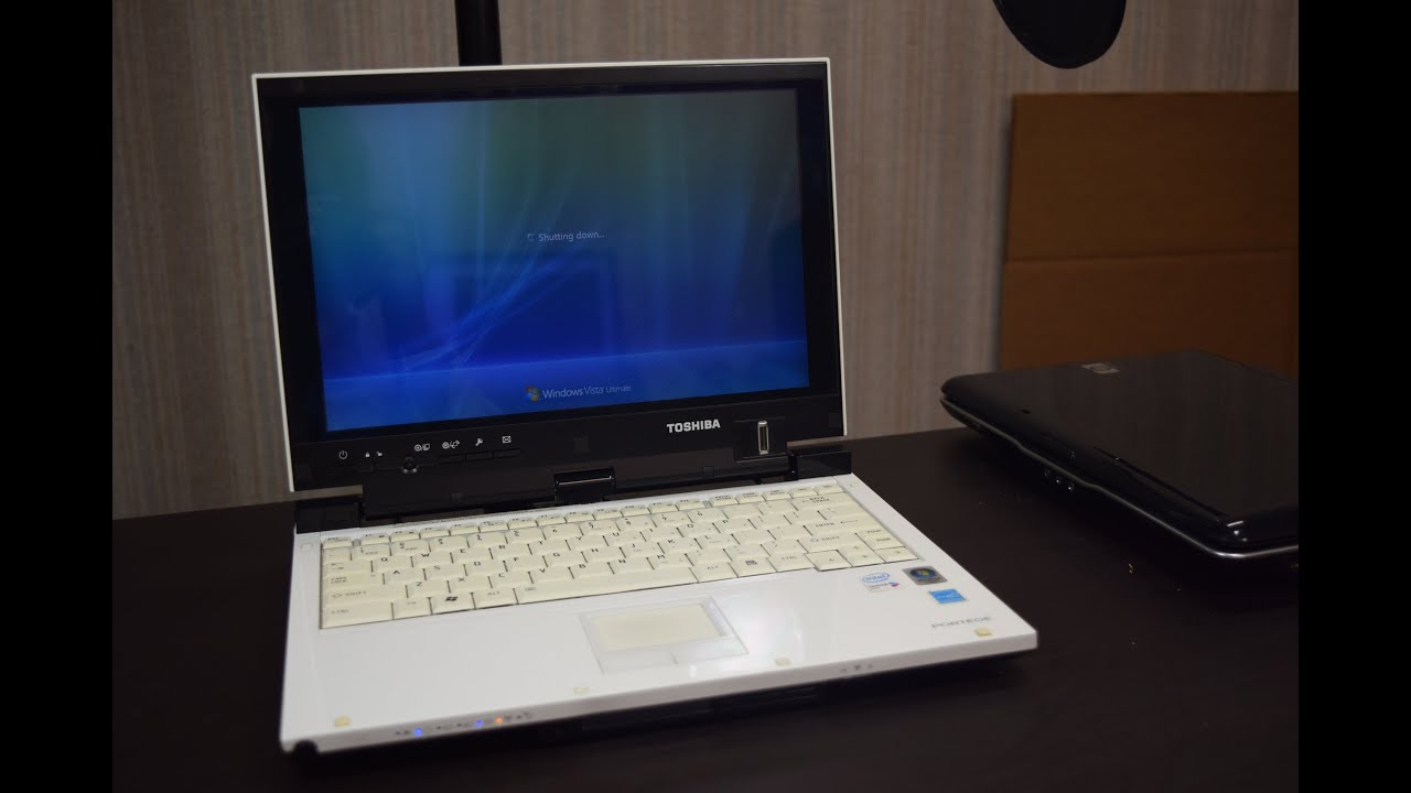 Toshiba Portege R400-S4833 Tablet Convertible, Toshiba's First Vista ...