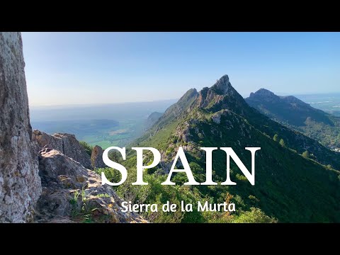SPAIN 4K | SIERRA DE LA MURTA | HIKING TOUR | DRONE