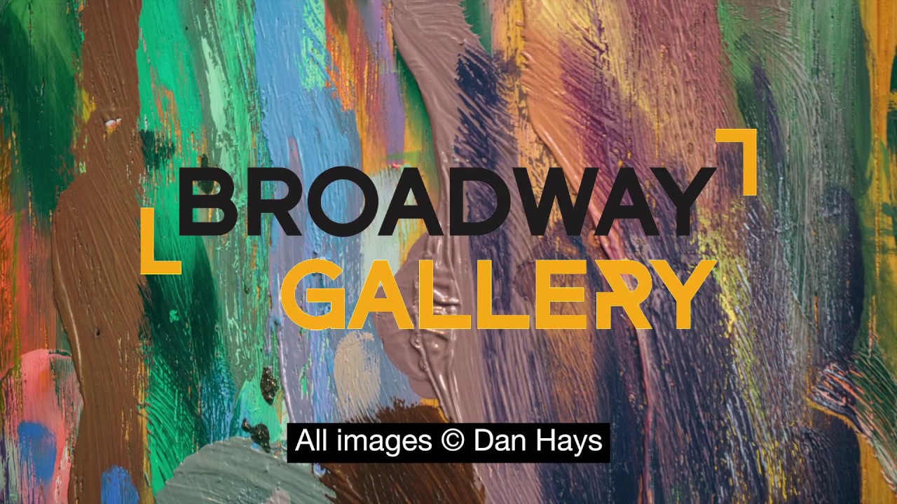 Dan Hays Exhibition comes to the Broadway Gallery Letchworth - YouTube