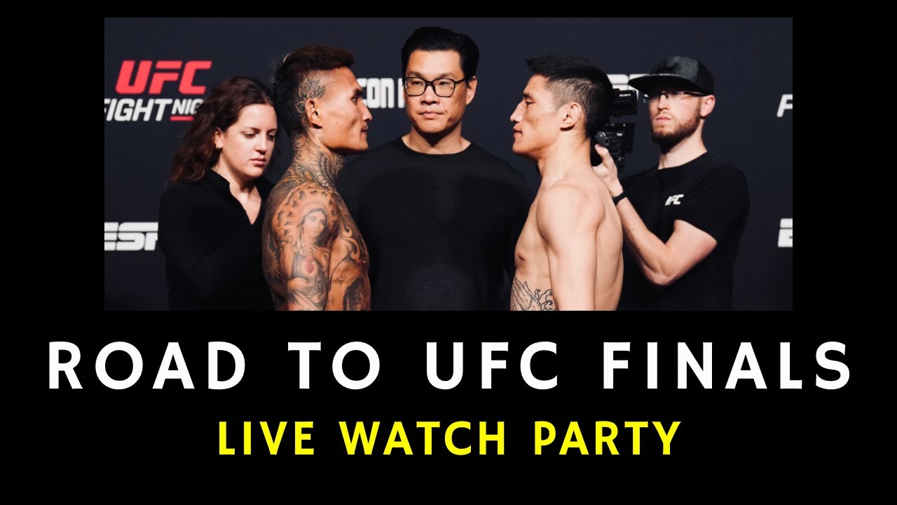 ⭐️LIVE⭐️ Road to UFC Watch Party - YouTube
