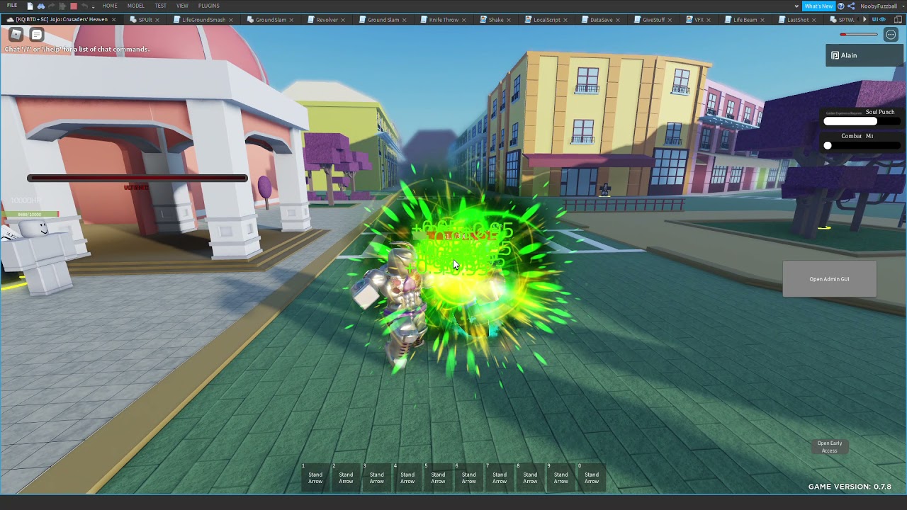 Gold Experience Requiem rework sneak peek - YouTube