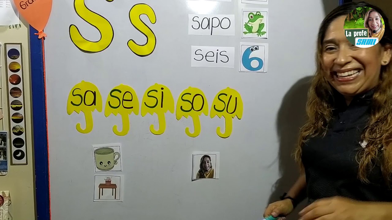 La profe Sami y la letra S - YouTube