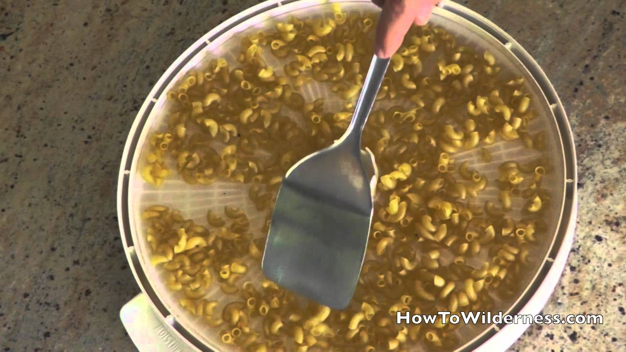 Dehydrate Pasta - YouTube