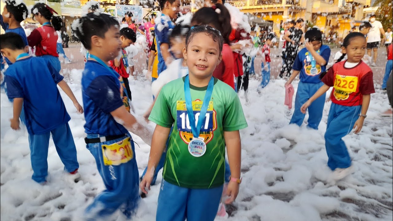 Dacca Bubble Fun Run 2023 - YouTube