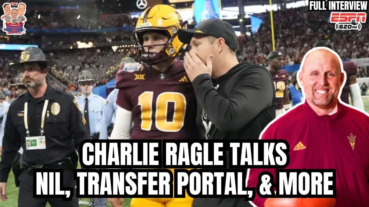 Arizona State Football Asst Head Coach Charlie Ragle Predicts the CFP ...