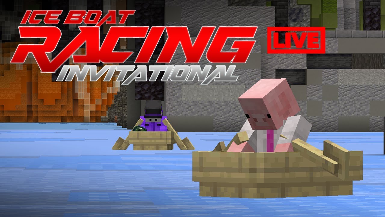 The SPOOKIEST Minecraft Youtuber Boat Race! - YouTube