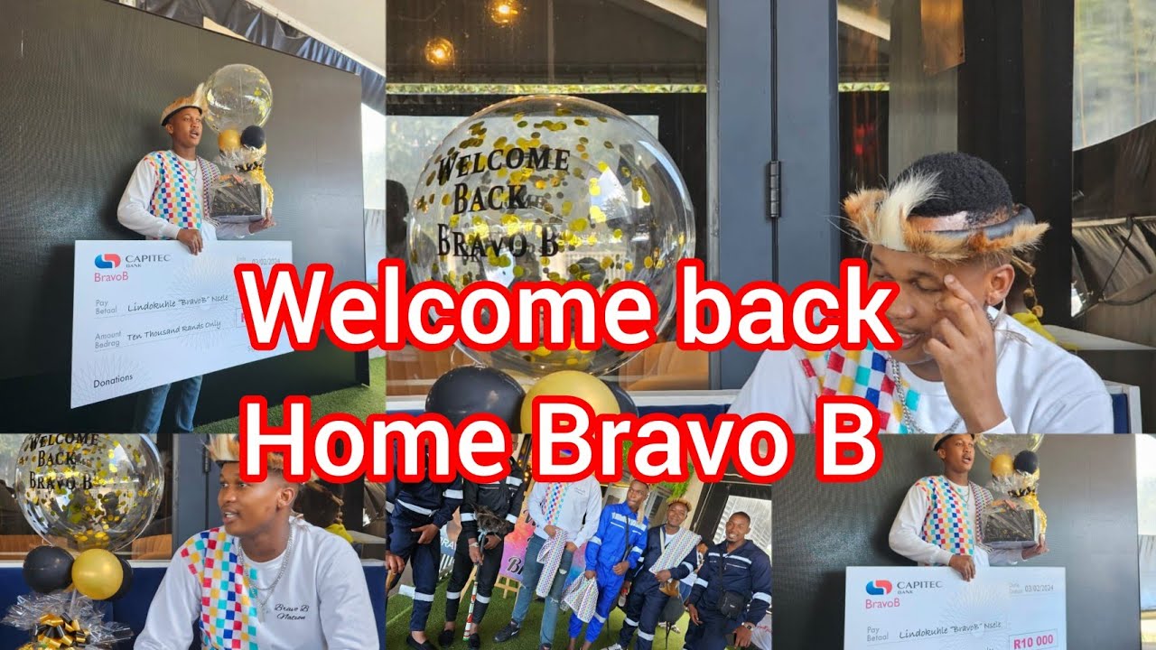 BIGBROTHERMZANSI:BRAVO B welcome back home party #bigbrothermzansi # ...