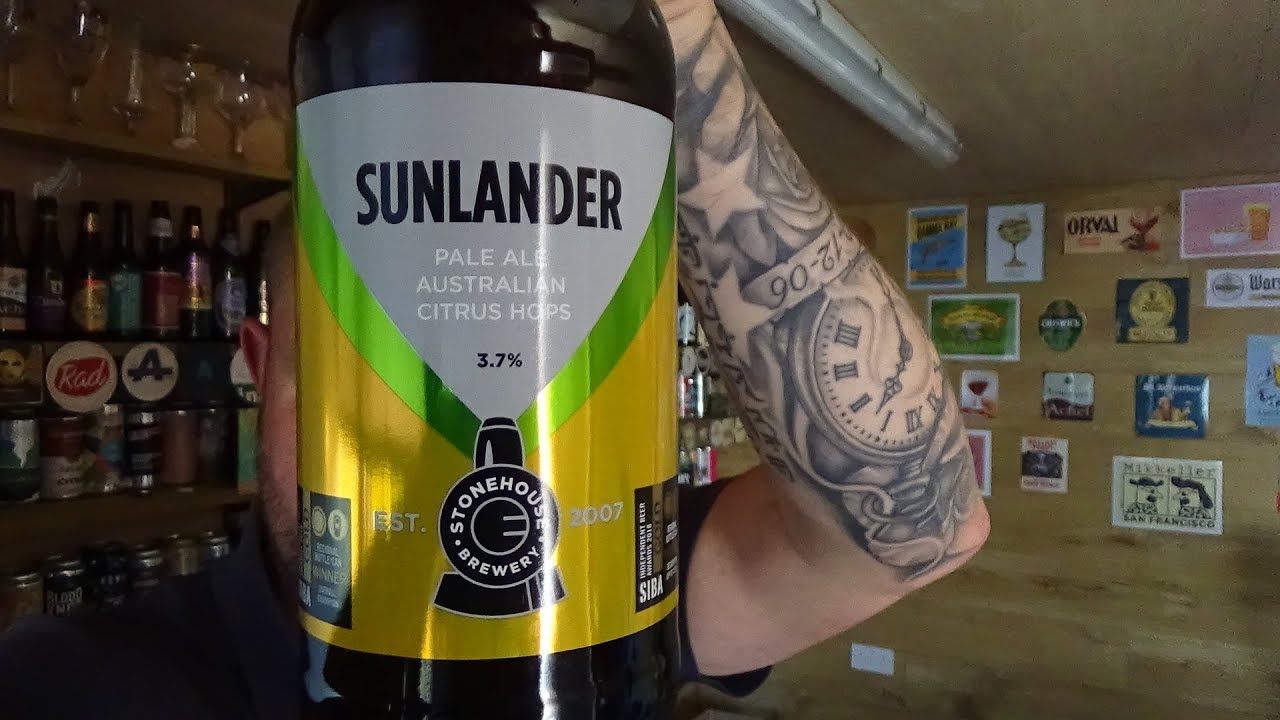 Stonehouse Brewery | Sunlander | Pale Ale - YouTube
