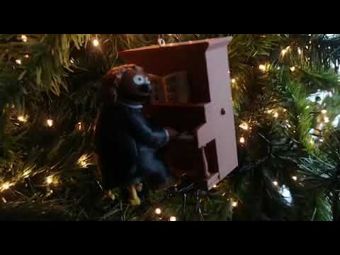 Hallmark Christmas ornament Muppets singing Rowlf - YouTube