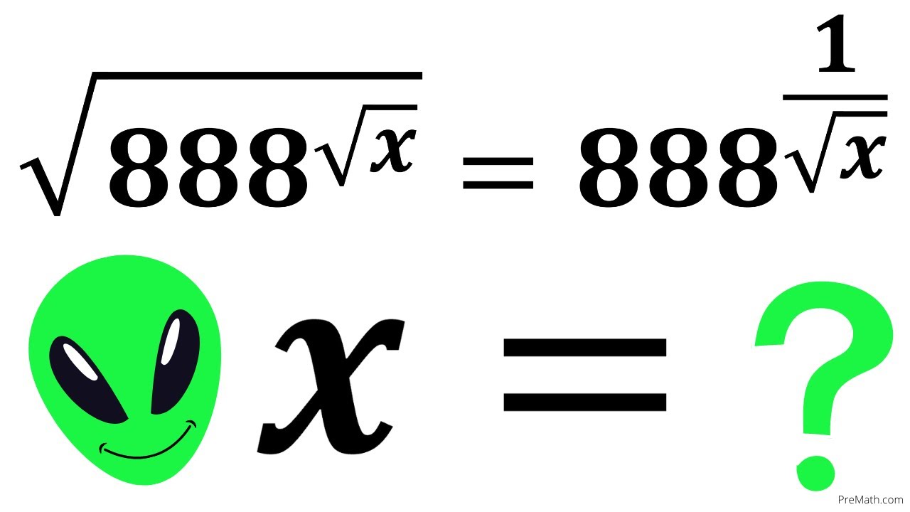 Mathematical Challenge Learn How To Solve Exponential Radical Equation