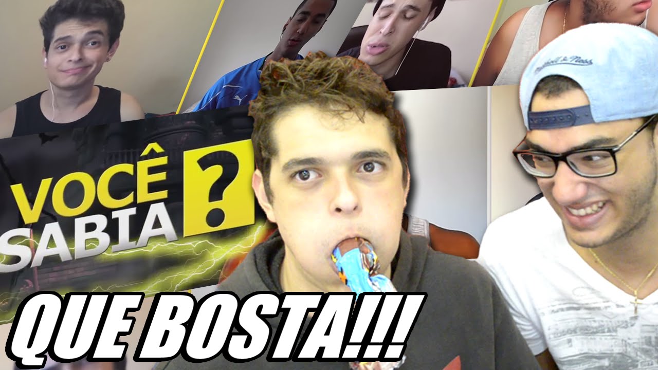 RINDO MUITO COM OS VÍDEOS ANTIGOS - Você Sabia? - YouTube