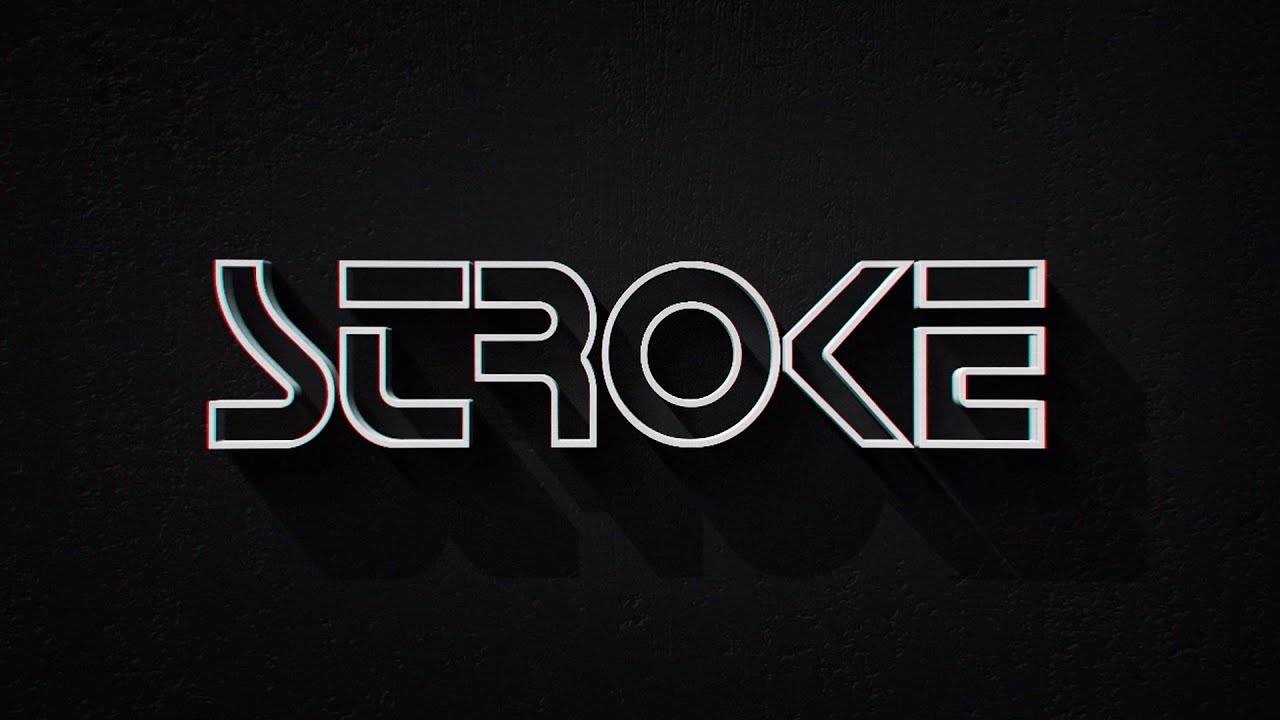 3D Stroke Logo Animation - YouTube