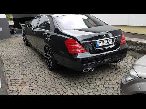 Mercedes S500 5.5L AMG Exhaust Cold Start