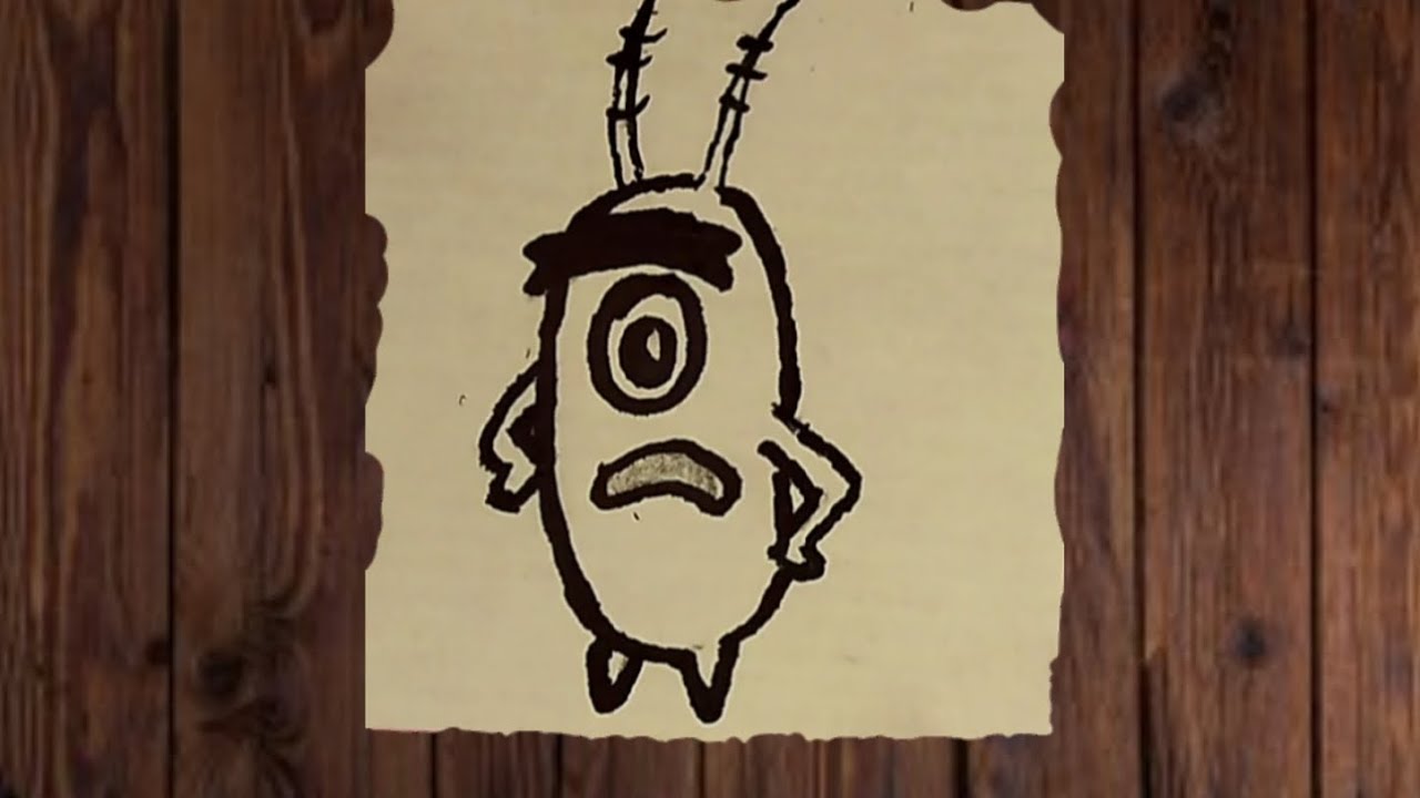 drawing a beautiful and simple plankton - YouTube