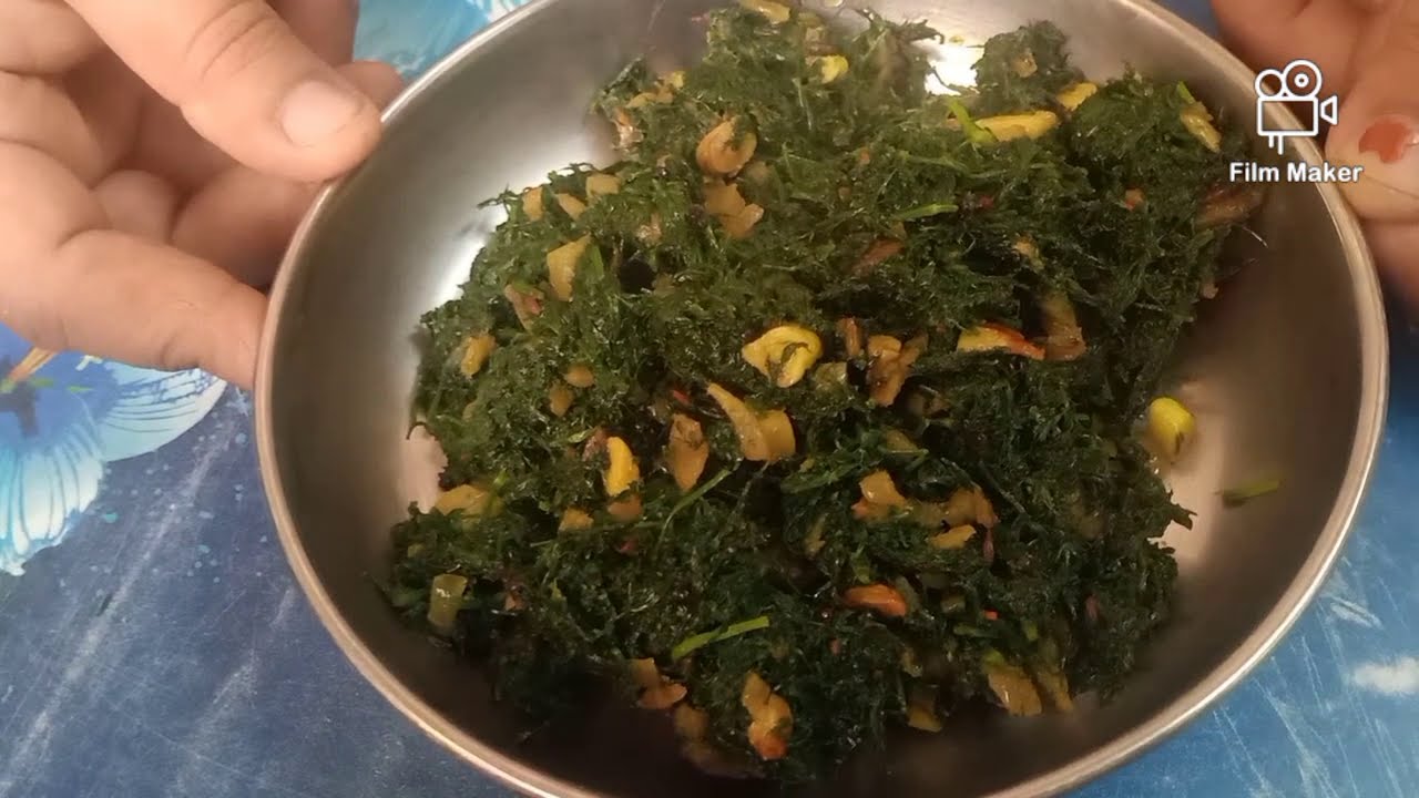 How to make shepu Sabji || शेपू ची भाजी कशी बनवायची || By Sakhis ...