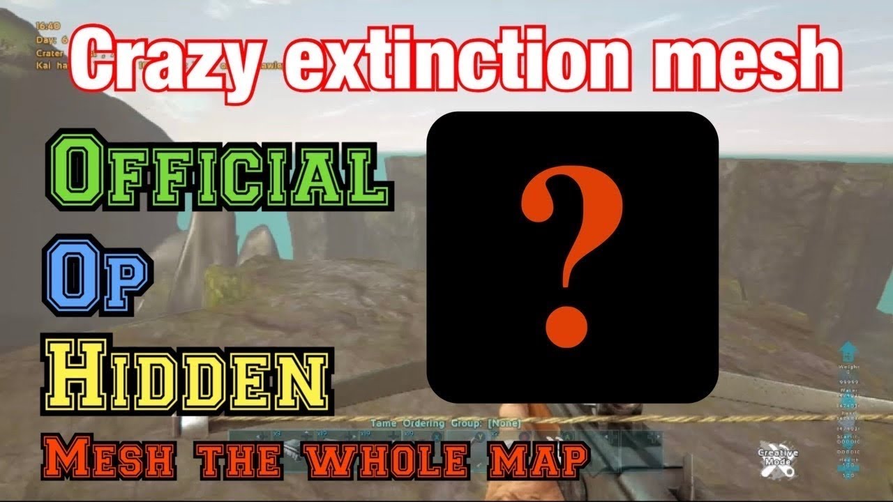 #ARK |How To Mesh Extinction| + Scout Route 🤠 - YouTube