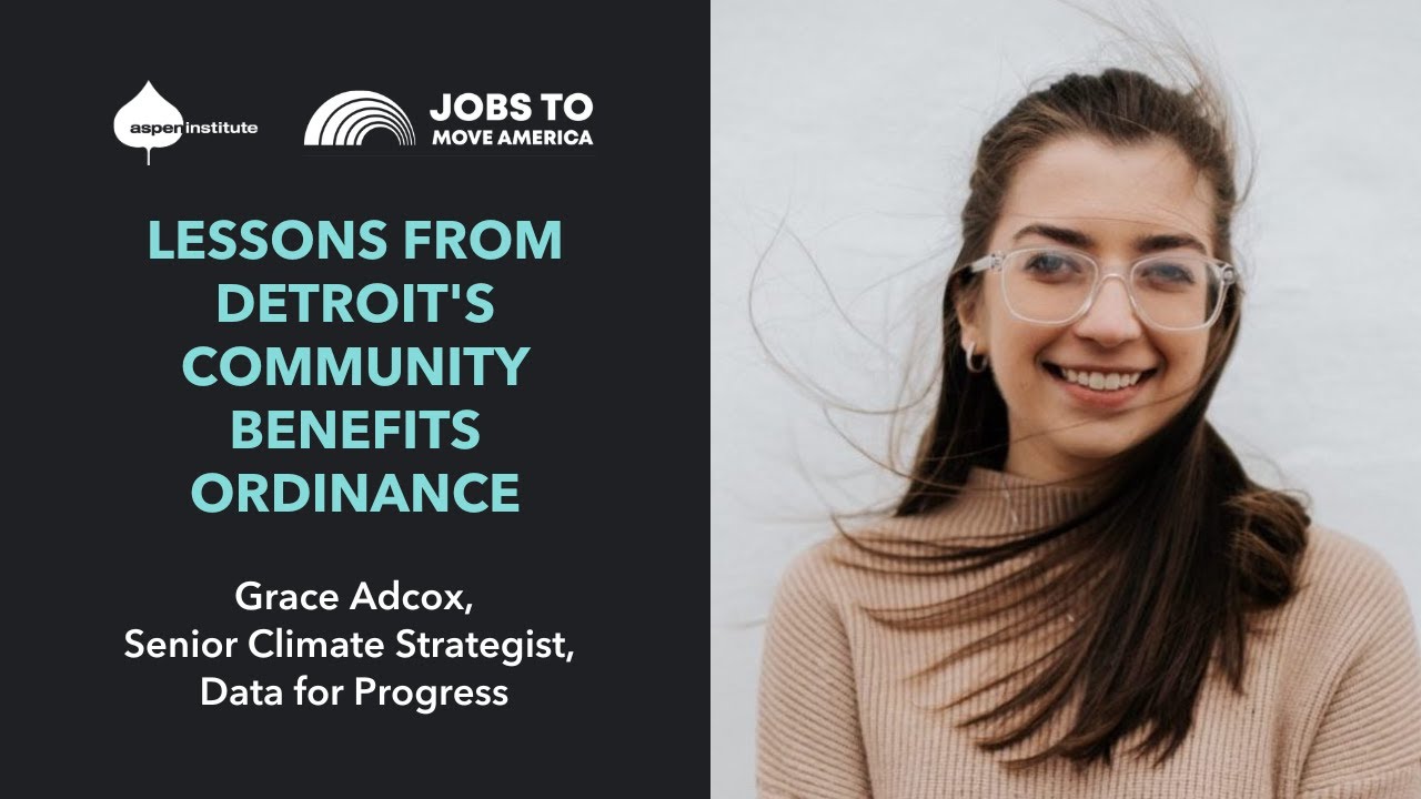 Lessons from Detroit's Community Benefits Ordinance - Grace Adcox - YouTube