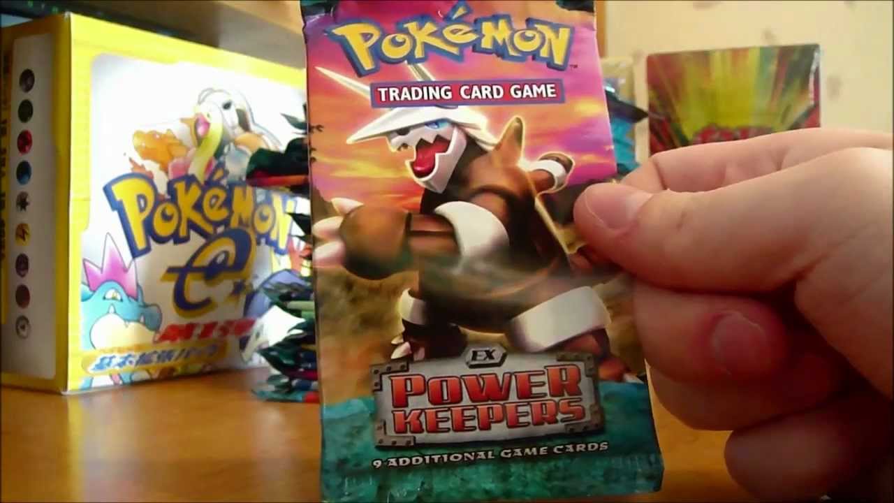 Opening 36 Pokemon Power Keeper Booster Packs - Part 1 - YouTube