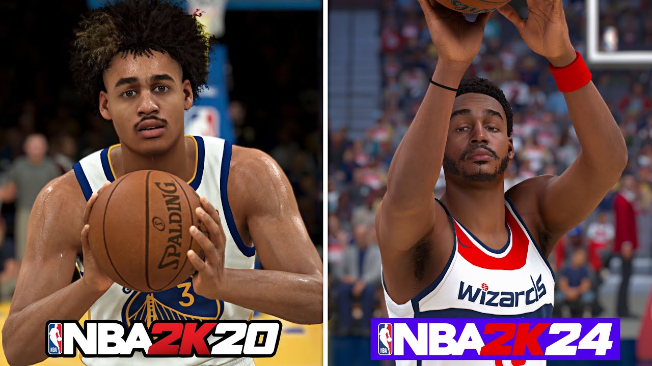 Half Court Shot With Jordan Poole On Every NBA 2K! - YouTube