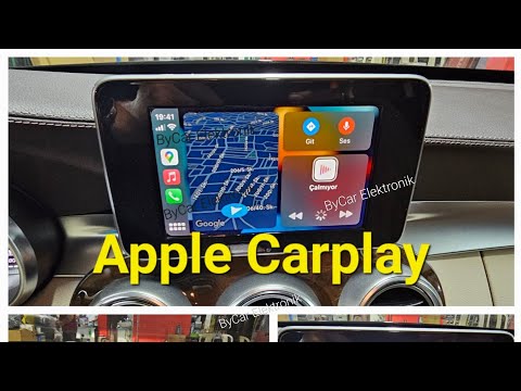 Mercedes C180 Carplay, Android Auto Aktivasyon ve Gizli Özellik Açma İzmir ByCar Elektronik
