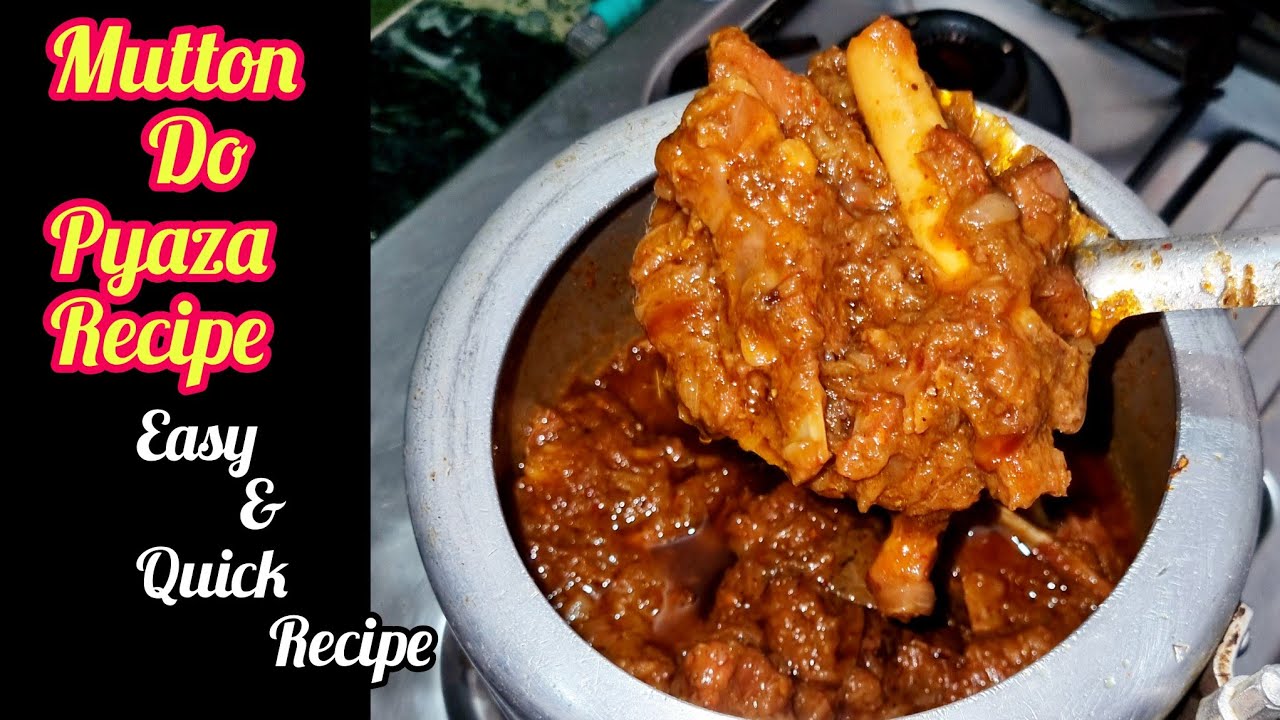 Mutton Do Pyaza !! Easy And Delicious Mutton recipe #mutton - YouTube