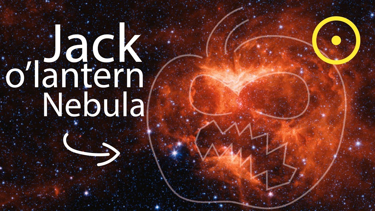 Halloween: NASA Spots a Cosmic Jack-O'-Lantern - YouTube