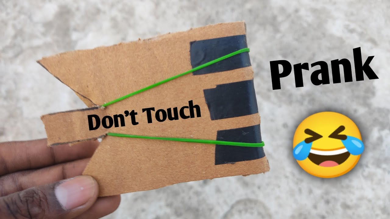 Cardboard Crazy Prank Toy 🤣 | How to make A Fun Toy With Cardboard ...