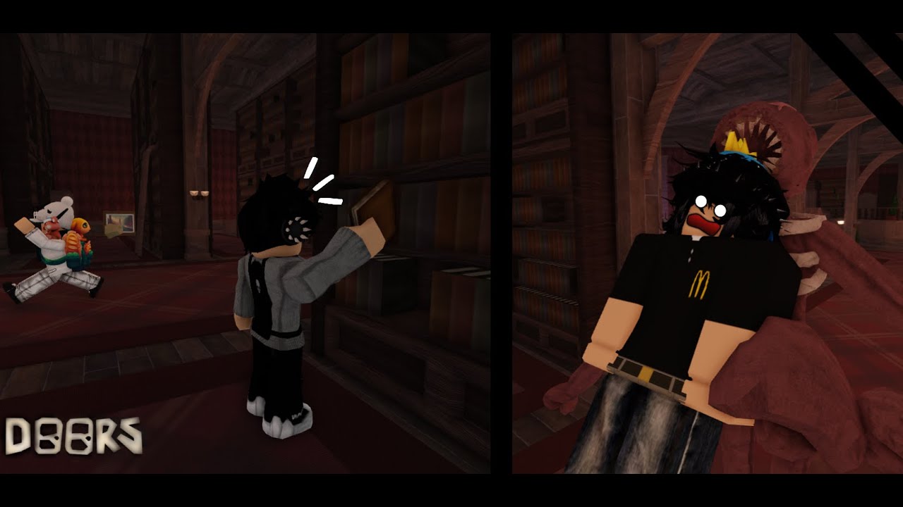 Escapando del SHHH! DOORS 👁️ - YouTube