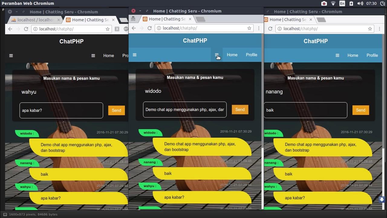 Aplikasi Realtime Chat Menggunakan PHP dan Ajax [demo] - YouTube