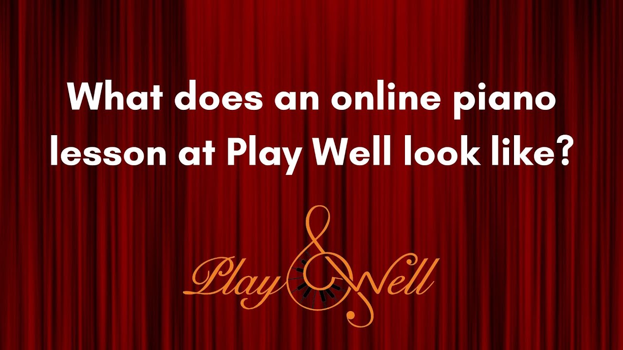 Online Adult Piano Lessons at Play Well - YouTube