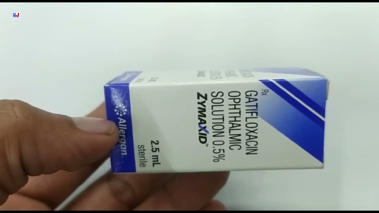 Zymaxid Eye Drops | Gatifloxacin Ophthalmic solution 0.5% Uses ...