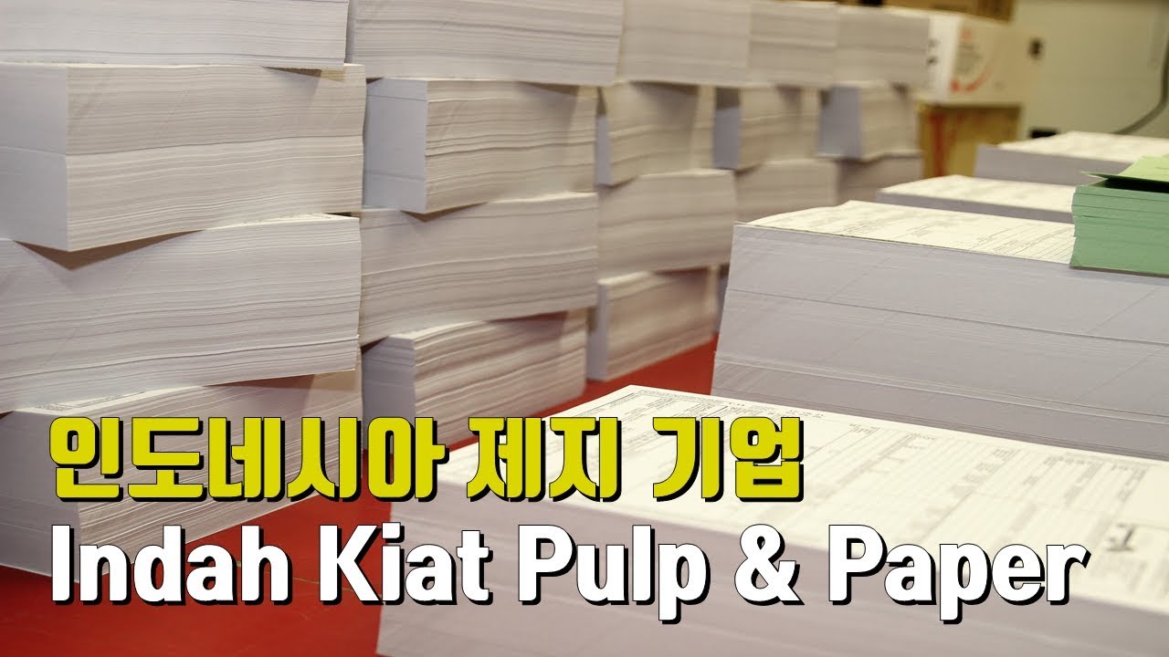 인도네시아 기업분석 l 제지 기업 Indah Kiat Pulp & Paper l INKP - YouTube