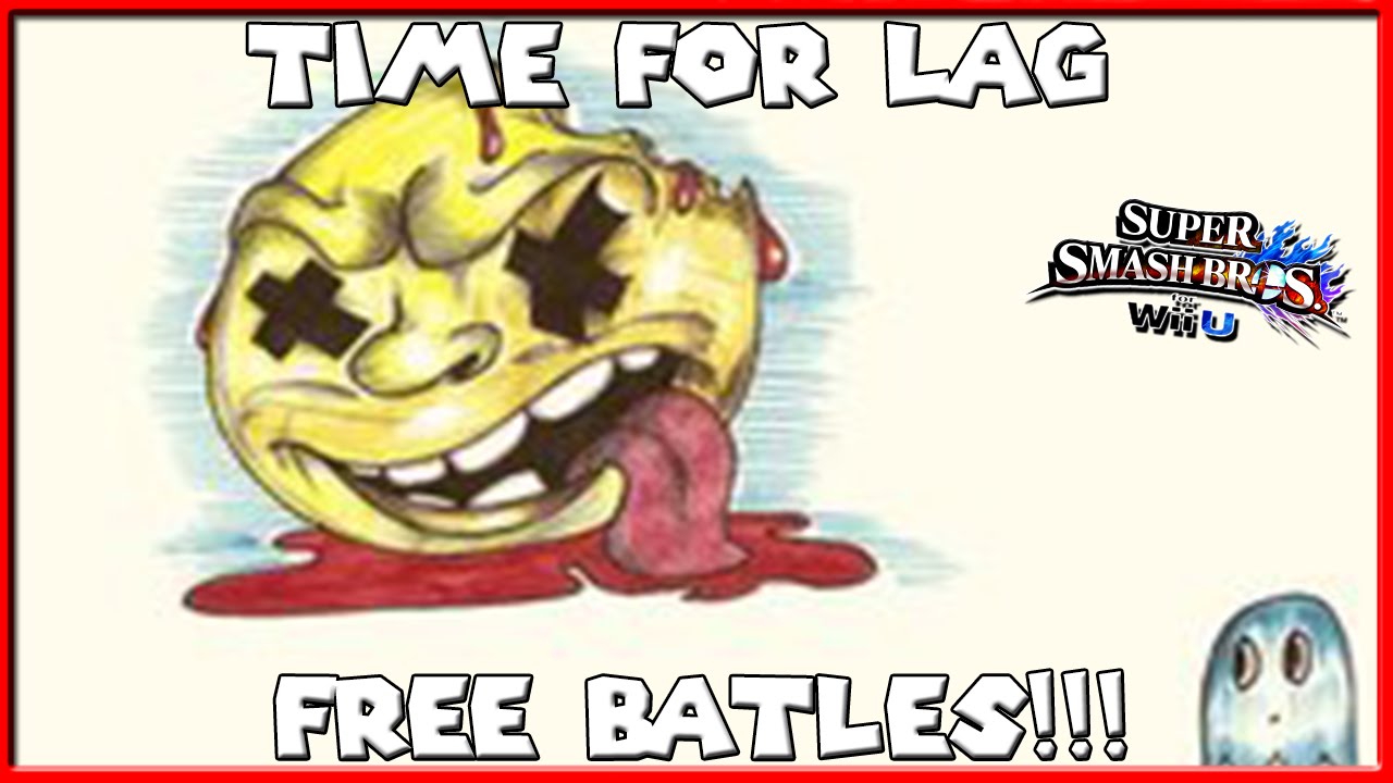POOR PACMAN DOESN'T CATCH A BREAK - Smash Bros Wii U - YouTube
