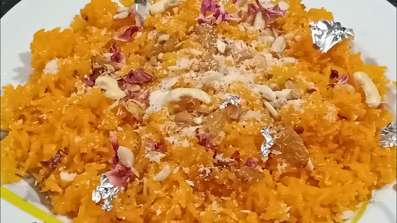 jarda Basmati Rice | जर्दा बना 5 मिनट में | How To Make Jarda | Ladli ...