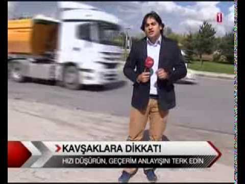 TRT 1 ANA HABERDE YAYINLANAN KAZA ANALİZİ HABERİ