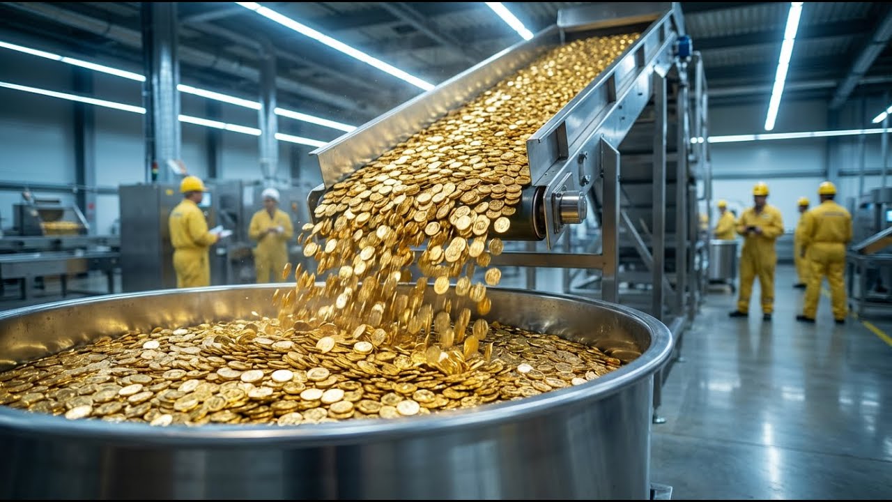 Gold Coin Manufacturing Explained | Mining to Minting | Complete 12 ...