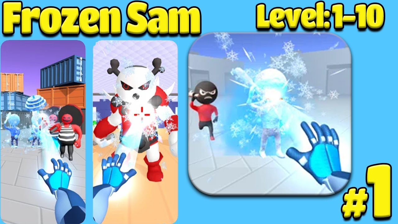 Frozen Sam Game Freeze your enemies! Gameplay Review Complete Game IOS ...