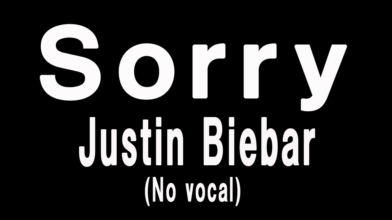 Justin Bieber - Sorry (PURPOSE : The Movement) - YouTube