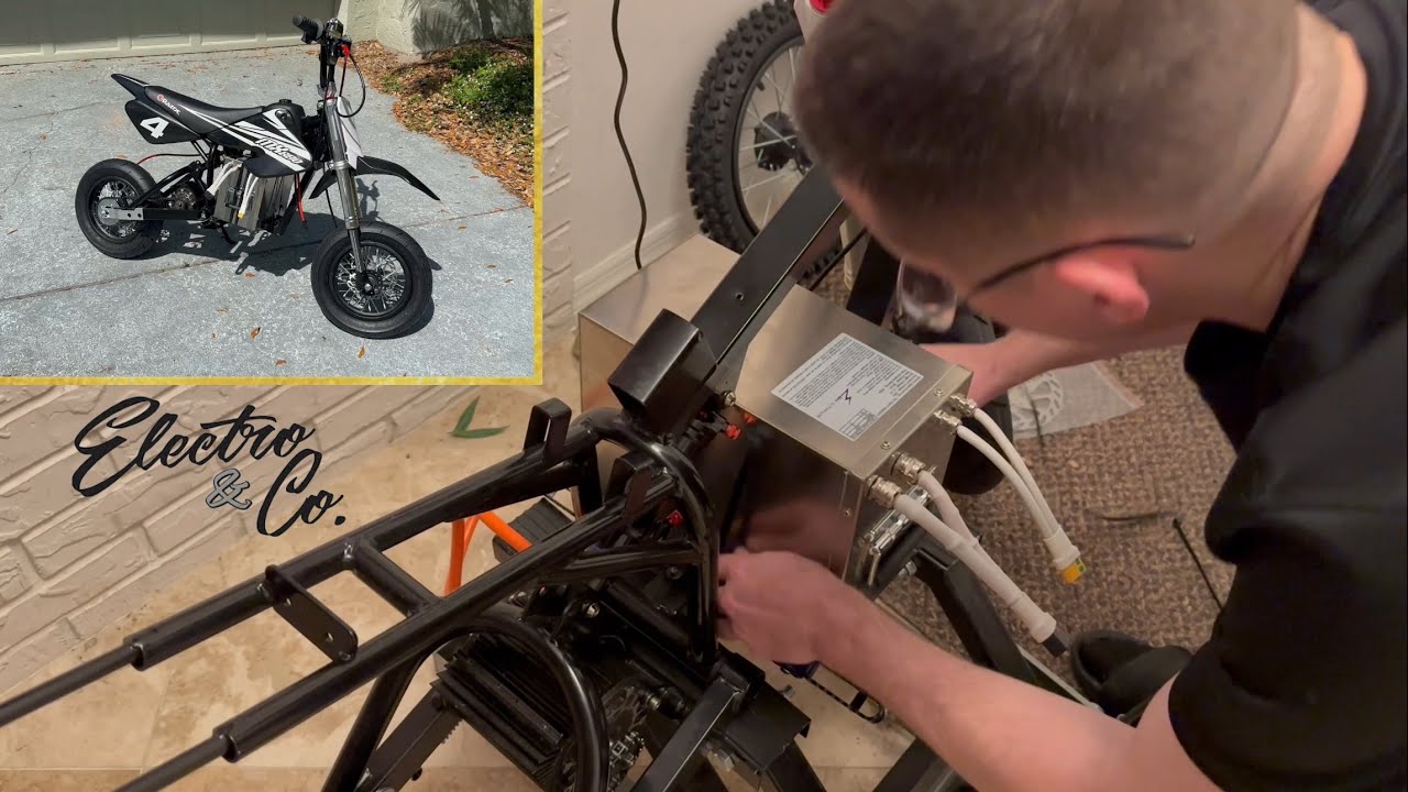 Part 6 -“Black Edition” 88v E&C EXTREME Razor MX15KW(The Powertrain ...