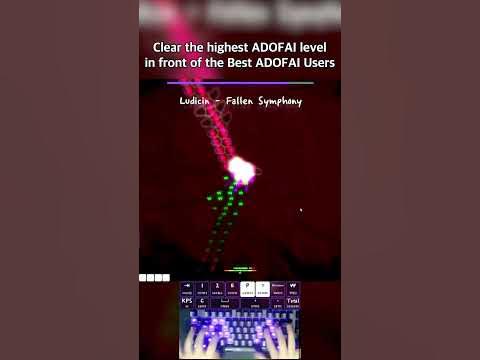 Clear the highest ADOFAI level in front of the Best ADOFAI Users #shorts - YouTube