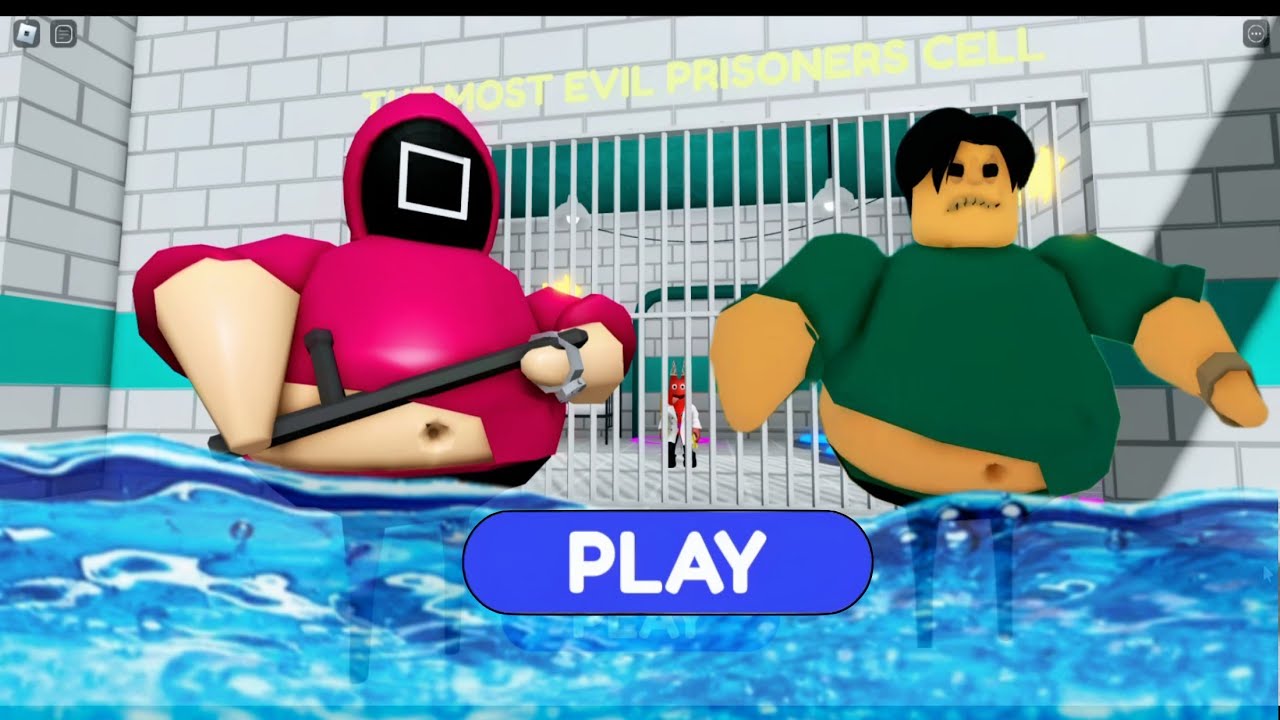 SQUID GAME BARRY'S PRISON RUN! Scary OBBY Walkthrough FULL GAMEPLAY # ...