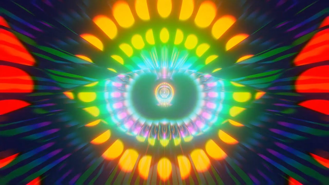 1 Hour Visual In Full HD / nr.420 / Trippy Music VJ Loop - YouTube
