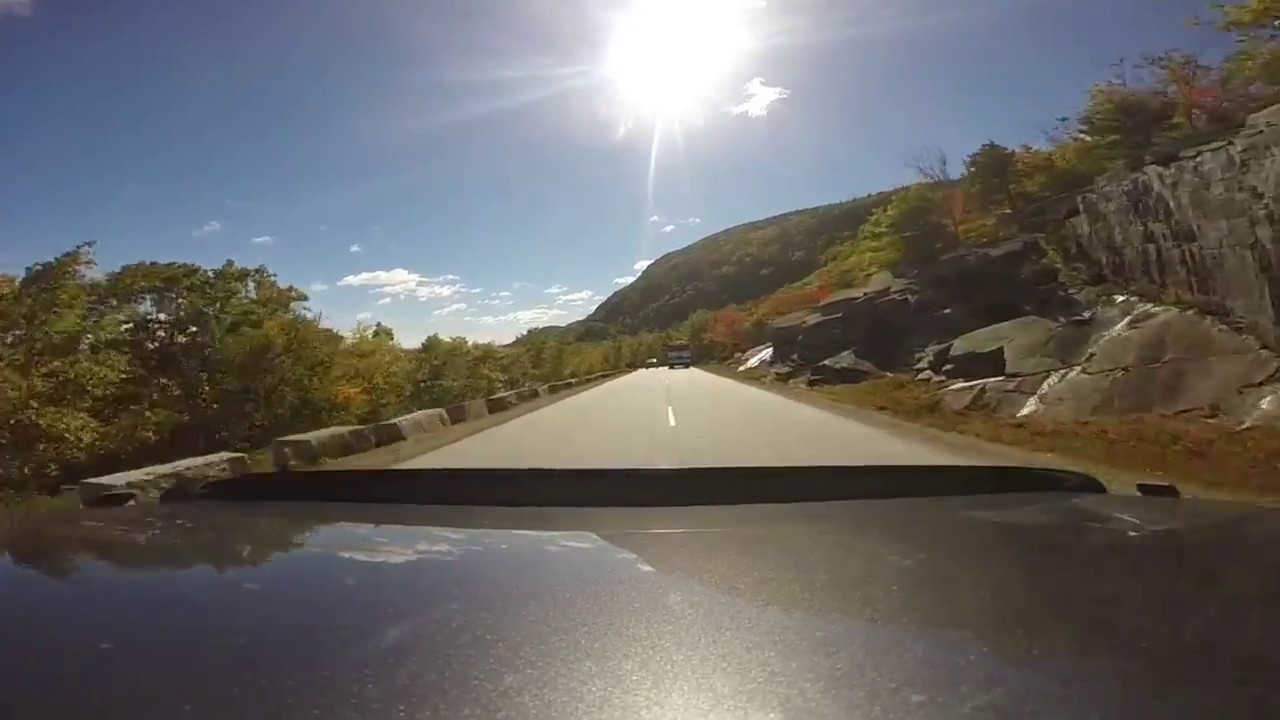 A drive around Park Loop Road in Acadia National Park - YouTube