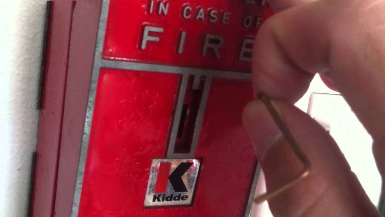 Vintage Kidde Fire Pull Stations - YouTube