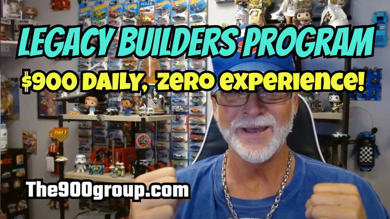 LEGACY BUILDERS PROGRAM: $900.00 Daily Pay, Zero Experience! - YouTube