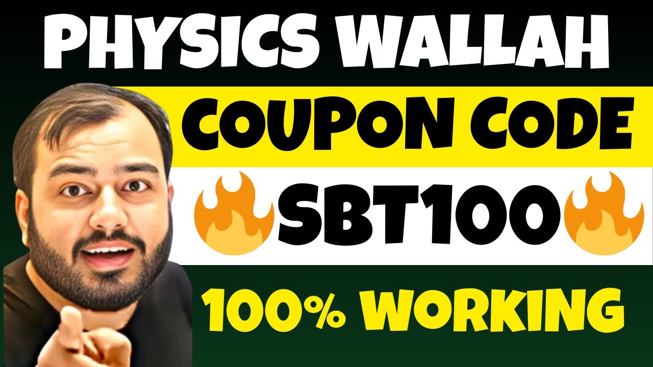 🔥 PW Coupon Code 2026 Batch | Physics Wallah Discount Code | 90% OFF PW Courses - YouTube