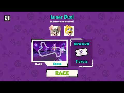 Chuck E Cheese’s Racing World 25/100 - YouTube