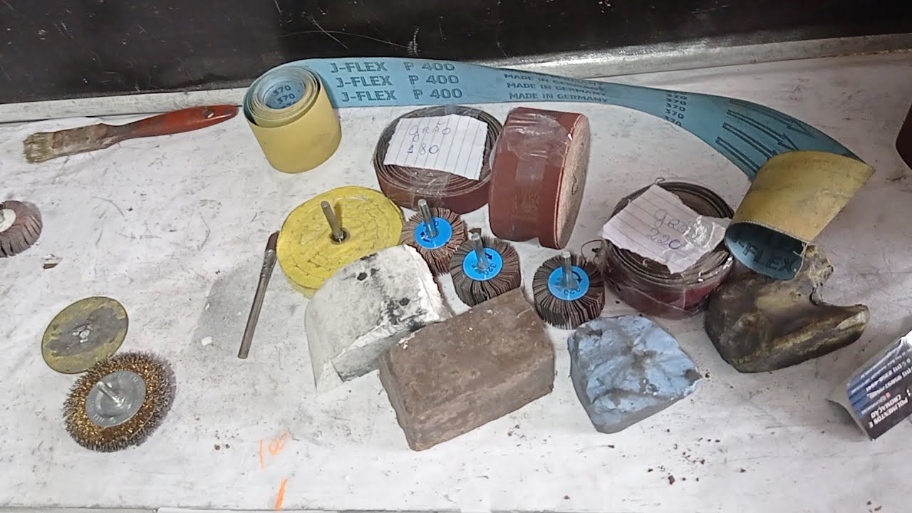 MÁQUINA DE LIXAR E POLIR PEÇAS. CHICOTE RETÍFICA ESMERILHADEIRA. (11 ...