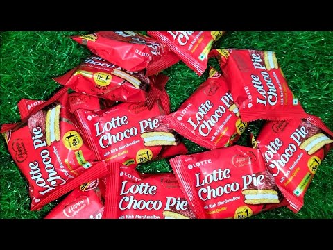 Unboxing chocopie opening video l chocolate lovers 💓💓 l satisfying ...
