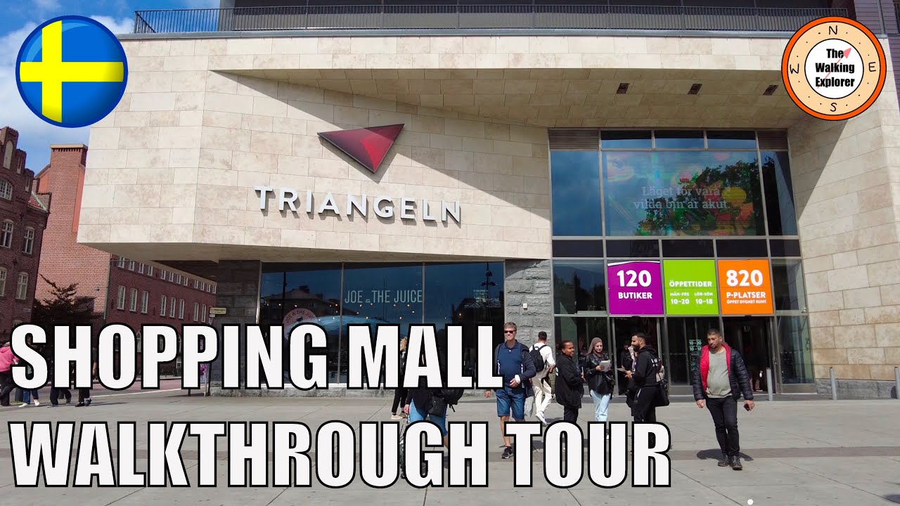 Triangeln Shopping Mall - Malmö, Sweden 🇸🇪 | Full Walkthrough | July ...